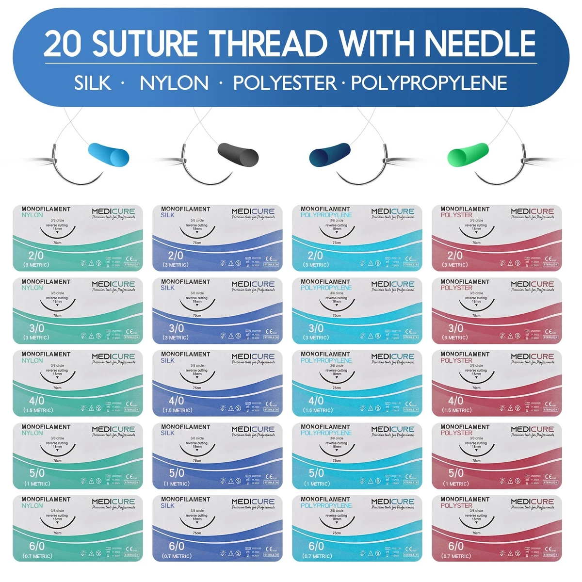 Suture Thread Size