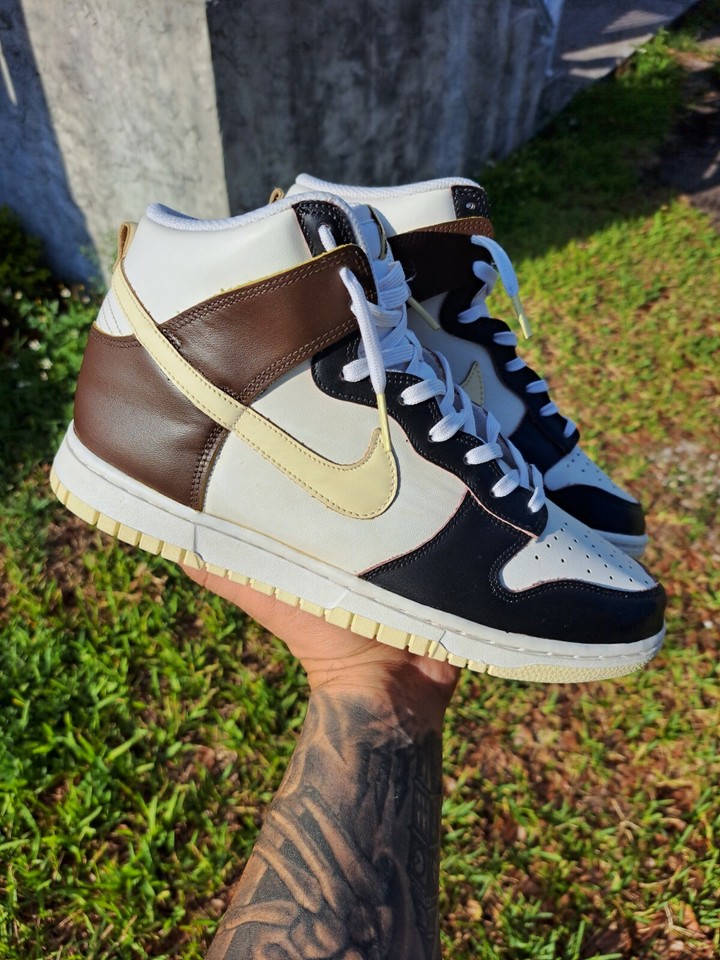 NIKE DUNK HIGH MOCHA COFFE CUSTOM | eBay
