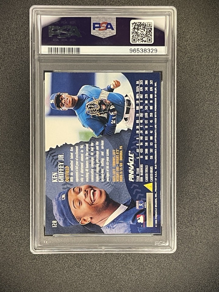 1995 Pinnacle Ken Griffey JR. #128 PSA 9 | eBay