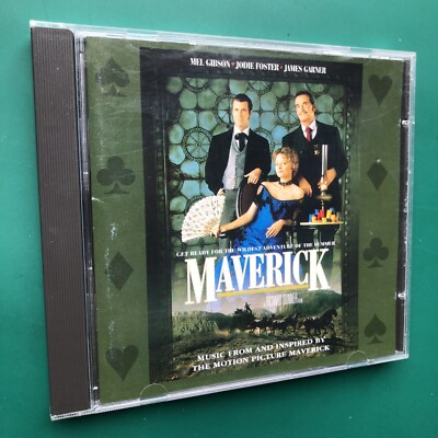 Randy Newman MAVERICK Film Soundtrack CD Mel Gibson Vince Gill Clint ...