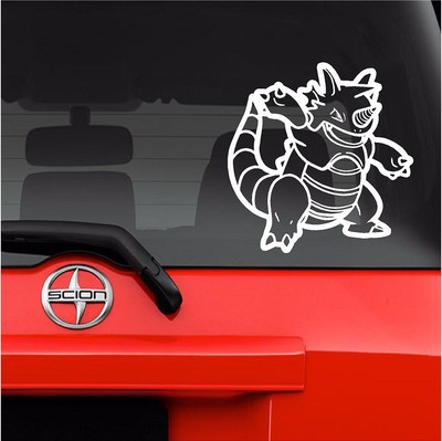 Vinyl Decal Sticker. Car, Window, Wall... 112 Rhydon (6" x 6") | eBay