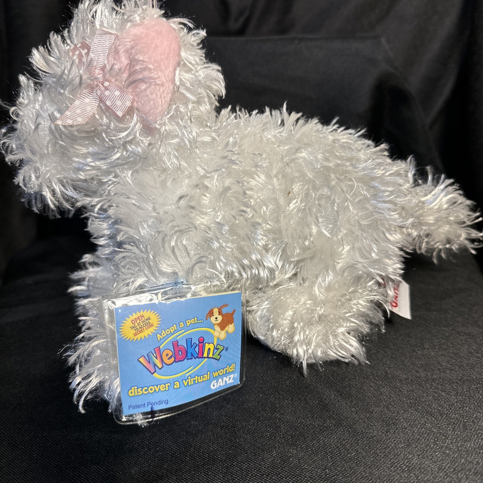 Retired Ganz Webkinz White Terrier HM106 Dog Plush/Stuffed Animal 661371321950 | eBay