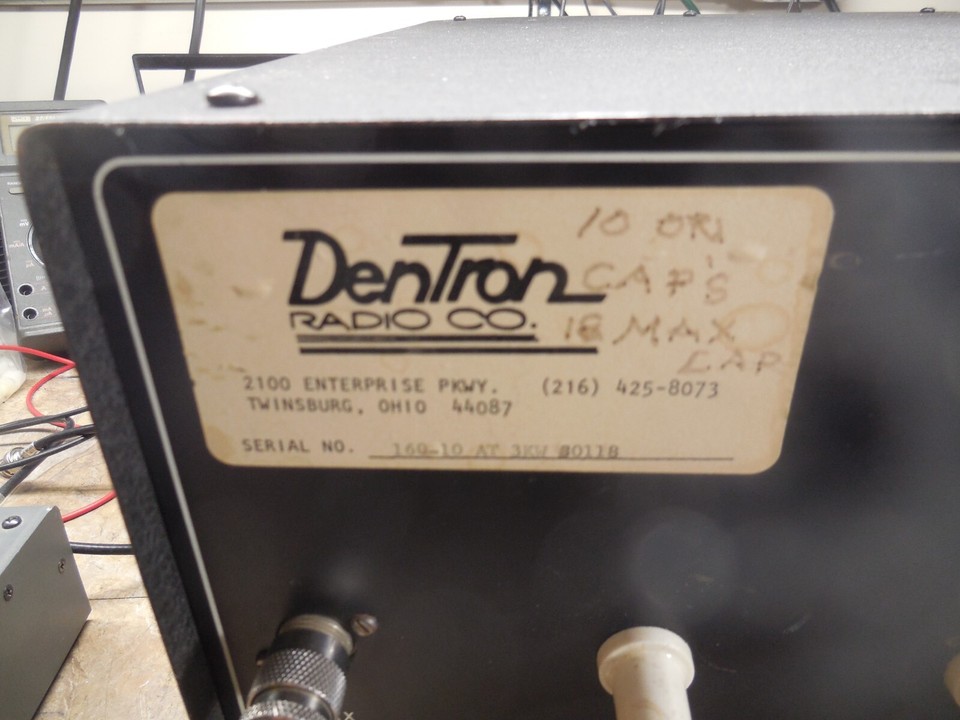 Dentron Super Tuner Antenna Tuner 3000W 3KW Ham *Works* *Read Notes ...