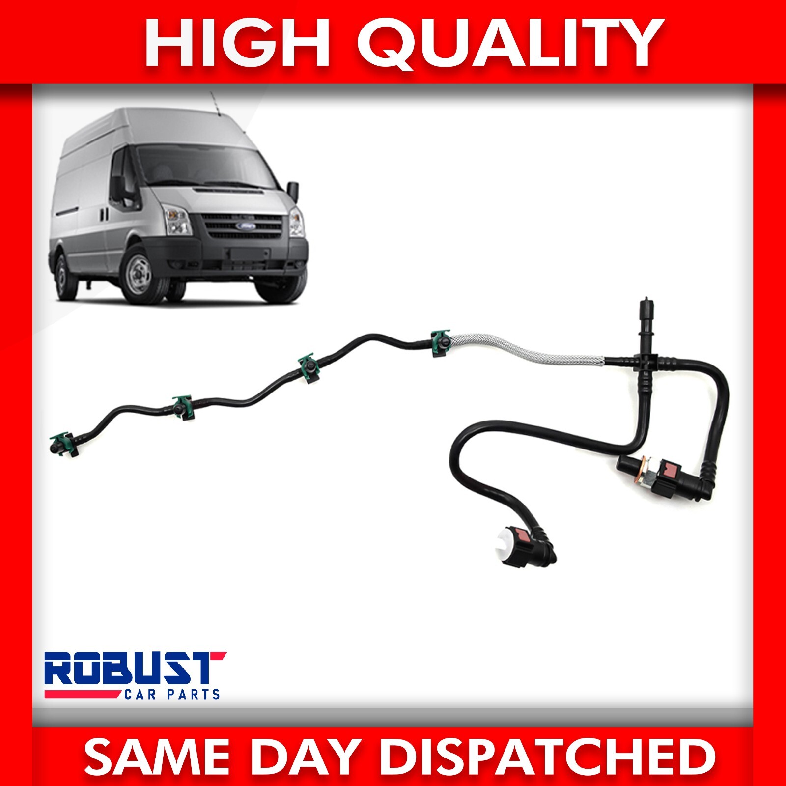FOR FORD TRANSIT MK7 2.2 FUEL INJECTOR RETURN PIPE LEAK OFF 1473393 | eBay