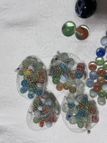 Marbles Set Of 160 -2 pounds All Sizes New And Used All Colors | eBay