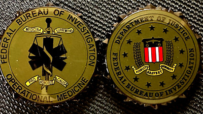 FBI - Operational Medicine FourthGEN TacticalBLK RWB SUPER RARE ...