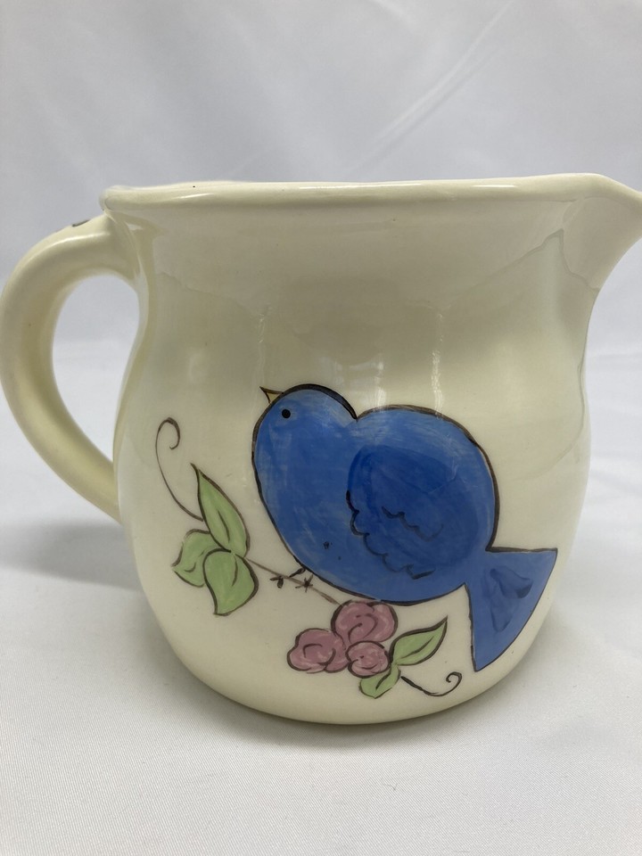 Vintage Bluebird Pitcher/Vase | eBay