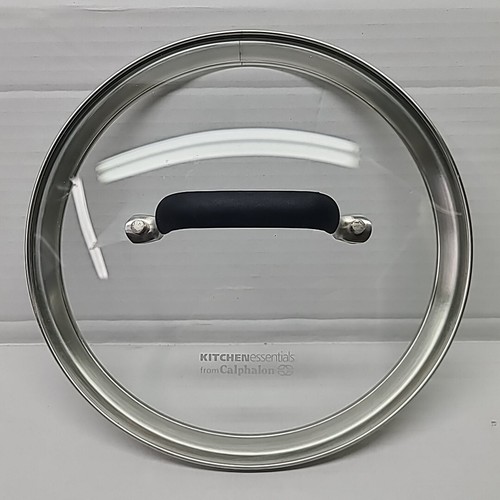 Calphalon Kitchen Essentials Replacement Lid Tempered Glass Black ...