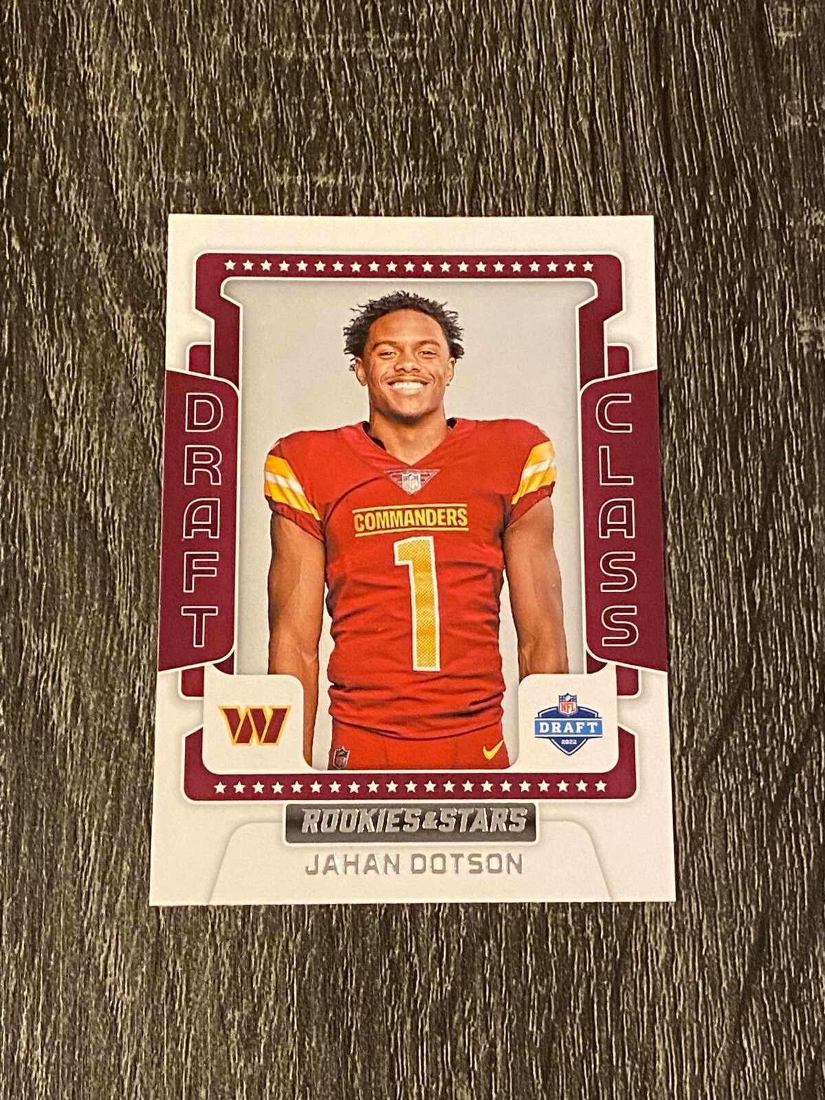 2022 Rookies And Stars Jahan Dotson Draft Class Rc Dc 8 Washington