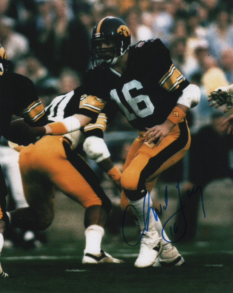 Chuck Long Iowa Hawkeyes Football SIGNED 8x10 Photo COA! | eBay