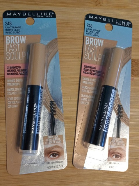 Maybelline Brow Fast Sculpt Light Blonde GEL Mascara 248 for sale ...