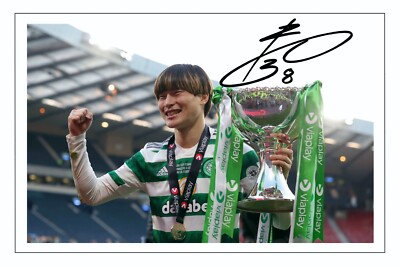 KYOGO FURUHASHI Signed Autograph 6x4 PHOTO Gift Signature Print CELTIC ...