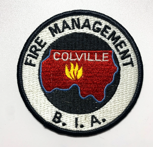 Colville Bureau of Indian Affairs BIA Fire Management patch Washington ...