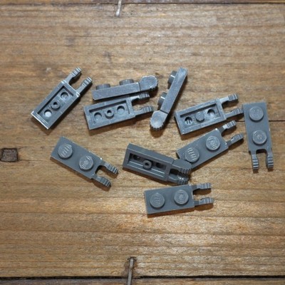 LEGO 44302 Dk Gray Hinge Plate Modified 1x2 Locking with 2 Fingers on ...
