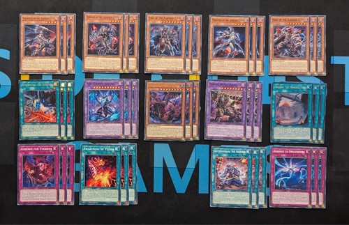 Ashened Deck Core 42 Cards MP25 Mega Pack 2025 1st Edition YuGiOh ...