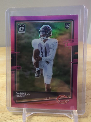 2020 Donruss Optic DARNELL MOONEY ROOKIE RC PINK PRIZM #125 BEARS ...