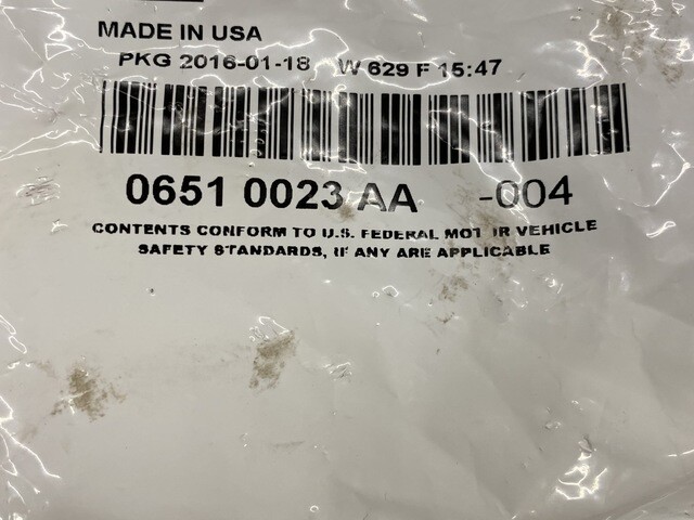 2012-20 Jeep Cherokee Caliper Bolt Hex Flange Head OEM# 6510023AA ...