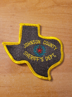 Johnson County TX Sheriff's Dept Patch | eBay