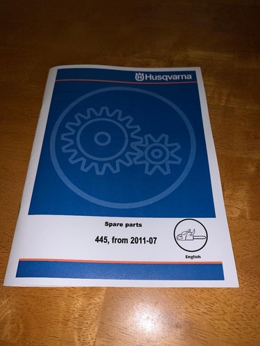 Husqvarna 445 Chainsaw Illustrated Parts Diagram List Manual | eBay