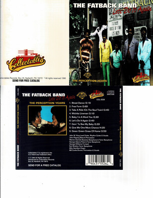FATBACK BAND - LETS DO IT AGAIN: PERCEPTION YEARS (CD 1996) **9 TRACKS ...