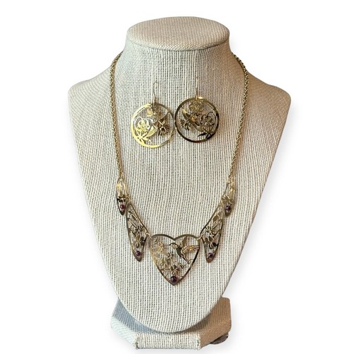 Wild Bryde Hummingbird Necklace and Earrings Set | eBay