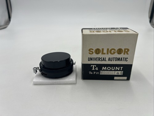 Vintage Soligor Automatic Camera Lens System T4 Mount To Fit Miranda F & G | eBay