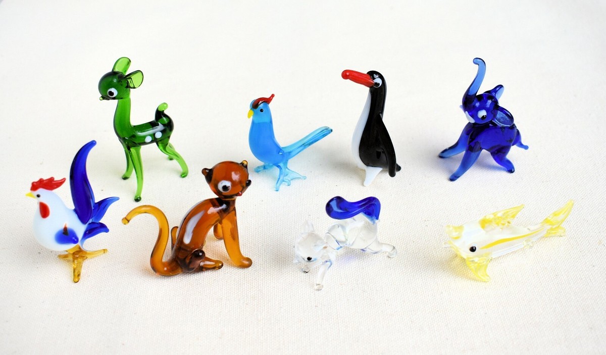 Lampwork Animal Figures Glass Animals. Lampwork Beads.