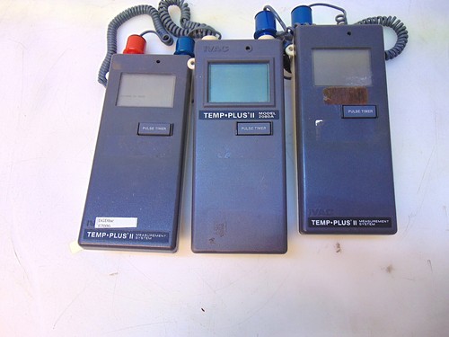 Lot Of 3 Ivac Temp-Plus II Thermometer With Probes - S7006 | eBay