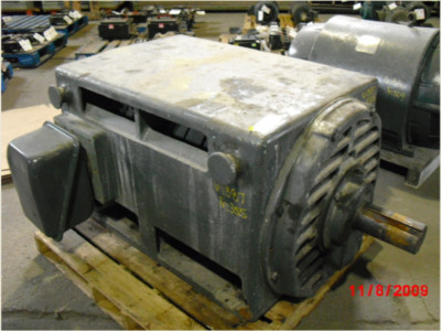 300 HP Toshiba AC Electric Motor 900 RPM Fr 355LL DPBB 2300/4160 V EOK ...