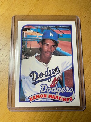 1989 Topps RAMON MARTINEZ ROOKIE CARD #225 - Dodgers - MINT | eBay