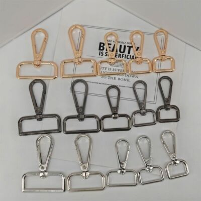 20pcs Metal Swivel Clips Clasps Lobster Trigger Snap Hooks Strapping ...