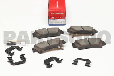 58101D3A11 Genuine Hyundai / KIA PADKIT-FRONTDISCB | eBay