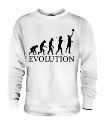 NETBALL EVOLUTION OF MAN UNISEX SWEATER MENS WOMENS LADIES GIFT ...