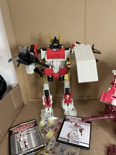 LOT OF TRANSFORM G1 Reissue Technobots Computron & Aerialbot Superion ...