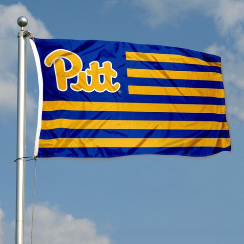 University of Pittsburgh Panthers Script Pitt American Stripes Nation ...