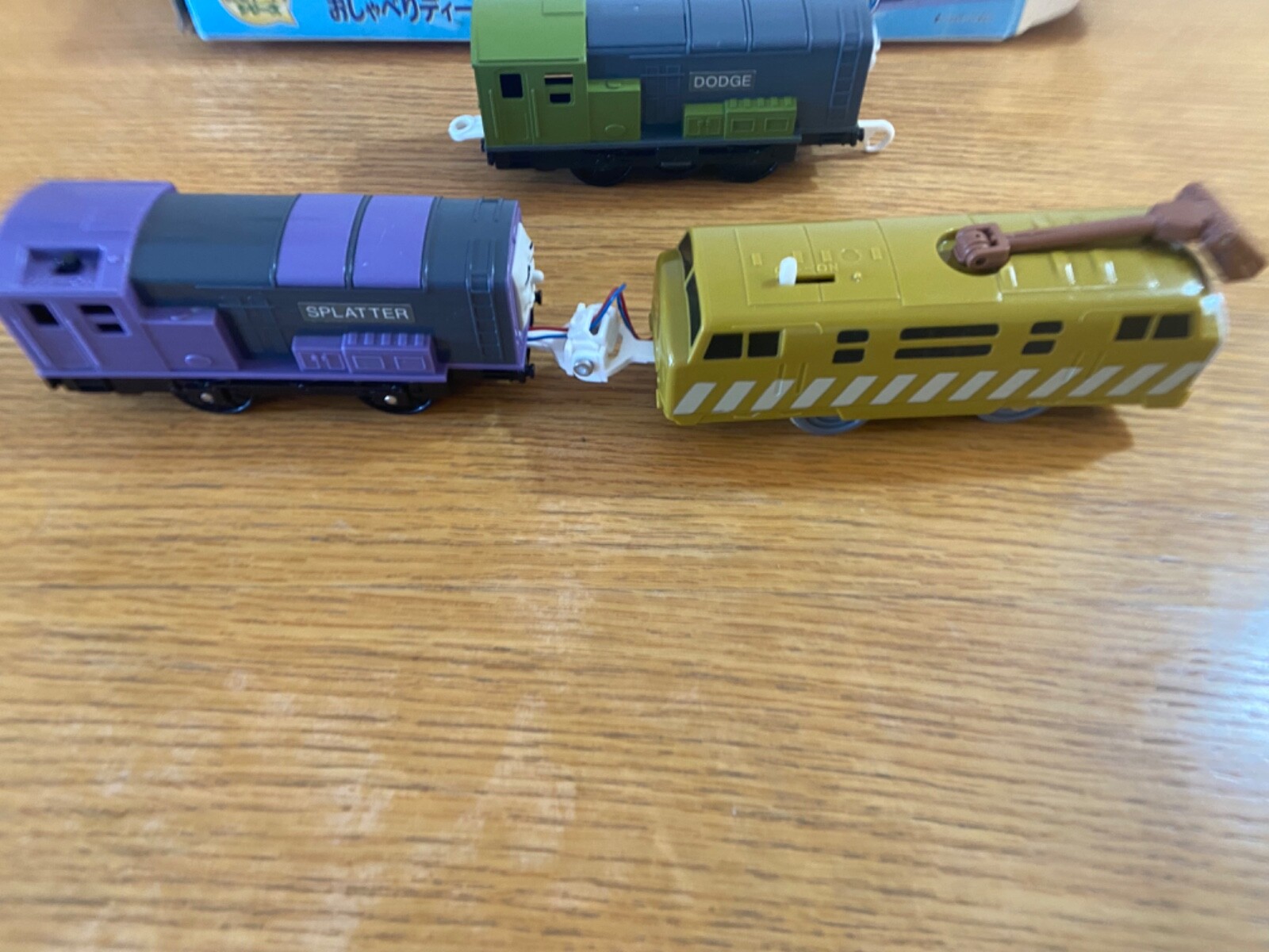 Thomas & Friends TOMY PLARAIL Diesel 10 TALKING Splatter Dodge Splodge ...