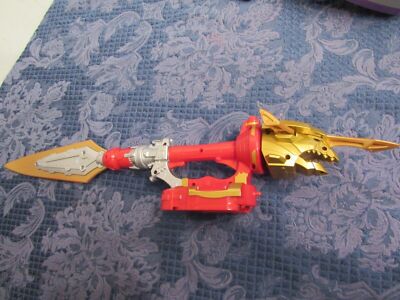 2013 Bandai Power Rangers Megaforce Spinning Deluxe Ultra Dragon Red ...