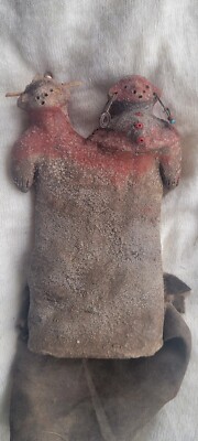17 Century funerary ceremonial mud clay artifact Central America from ...