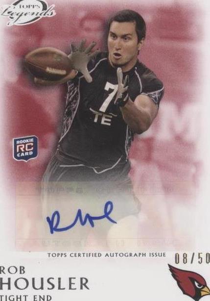 2011 Topps Gridiron Legends - Rookie Autographs Rob Housler #RA-RH Red ...