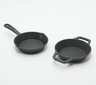 Set of (3) 2-Piece Mini Cast Iron Cook Set in Gift Box | eBay