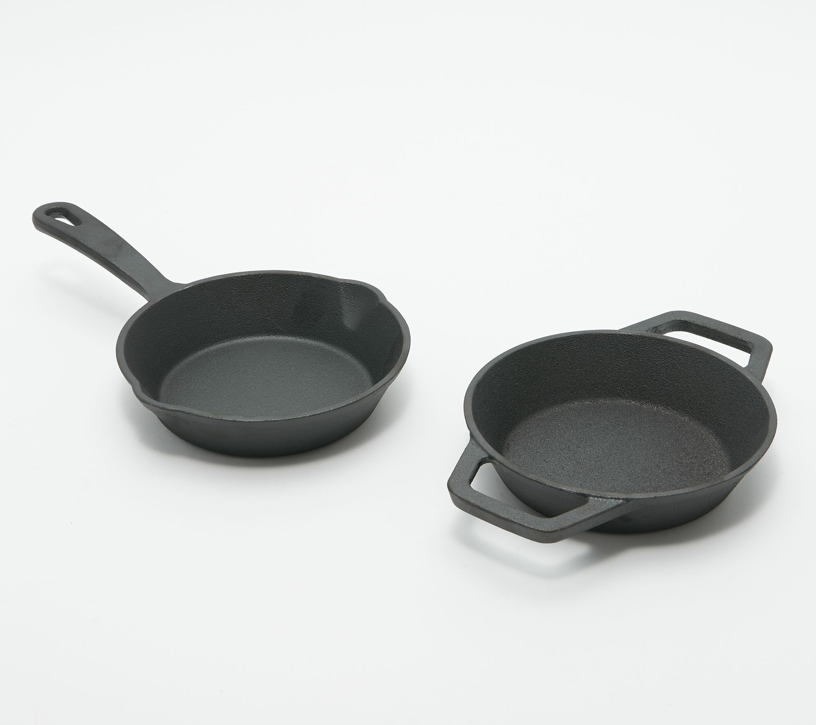Set of (3) 2-Piece Mini Cast Iron Cook Set in Gift Box | eBay
