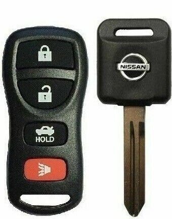 4B Remote + N104 350z Altima Armada Cube Transponder Chip Key Blank (46 ...