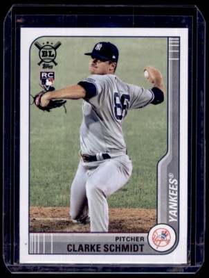 2021 Topps Big League Clarke Schmidt Rookie New York Yankees #88 1043 ...