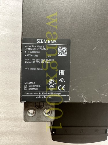 1pcs Siemens 6SL3130-6TE25-5AA3 used Power module FedEx DHL shipping | eBay
