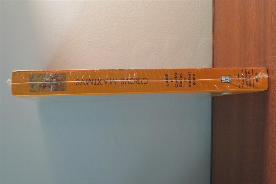 Avalon Hill 1980: Circus Maximus - Game of Chariot Racing in Rome ...