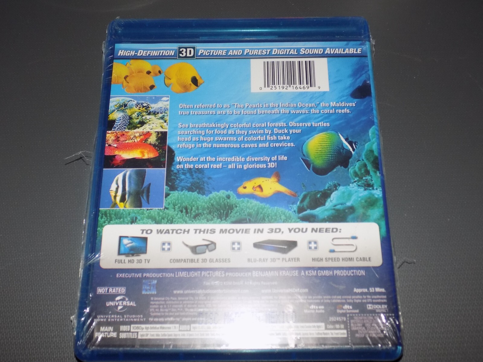 CORAL REEF 3D Mysterious Worlds Underwater Reefs Fish BLU-RAY + BLU-RAY 3D NEW 25192164699 | eBay