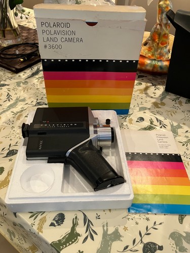Vintage Polaroid Polavision Land Camera #3600 UNTESTED | eBay UK