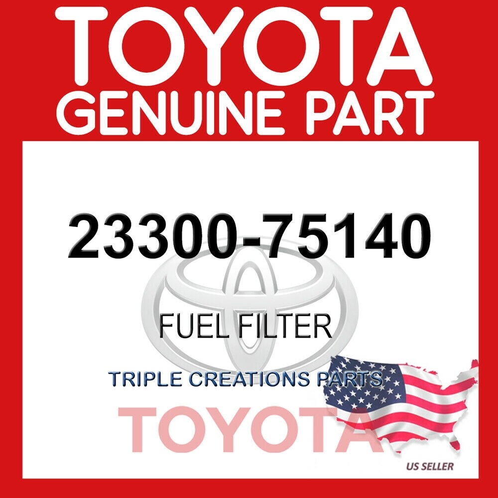 TOYOTA 2330075140 - Fuel filter cross reference