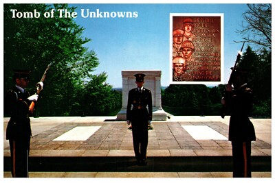 Postcard Tomb of The Unknowns Washington DC Vintage advertising | eBay