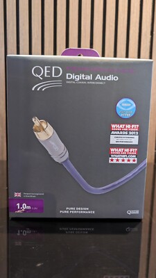 QED PERFORMANCE DIGITAL 1.0M COAX | eBay UK